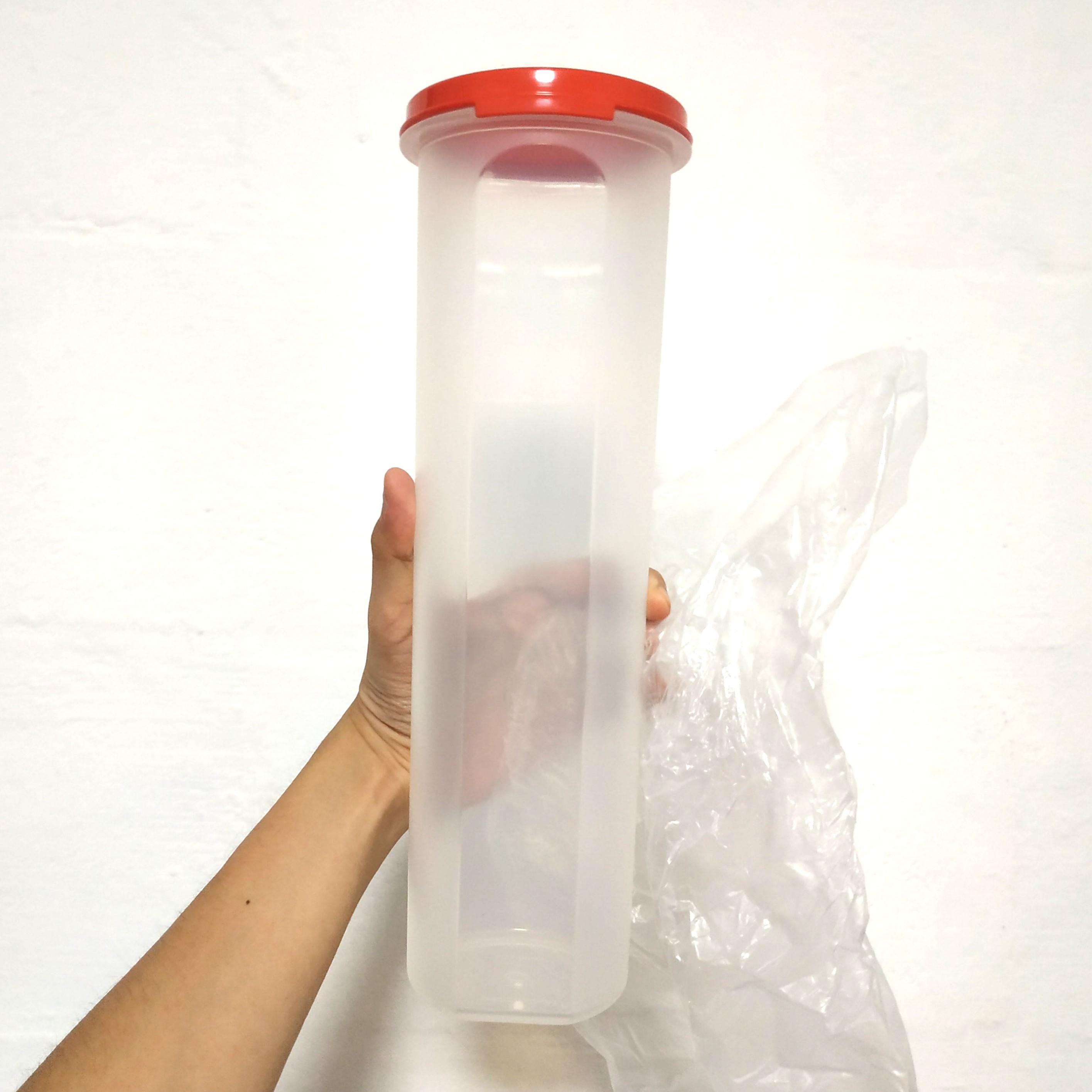 Tupperware 1.1L Modular Mate Round Tall Container, Furniture & Home ...