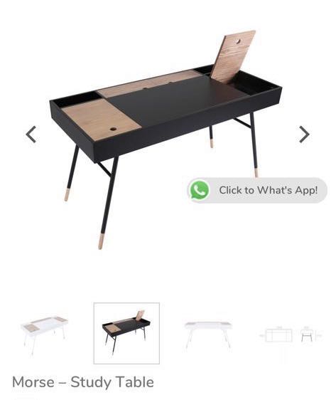 Used Morse study table, Furniture & Home Living, Furniture, Tables ...