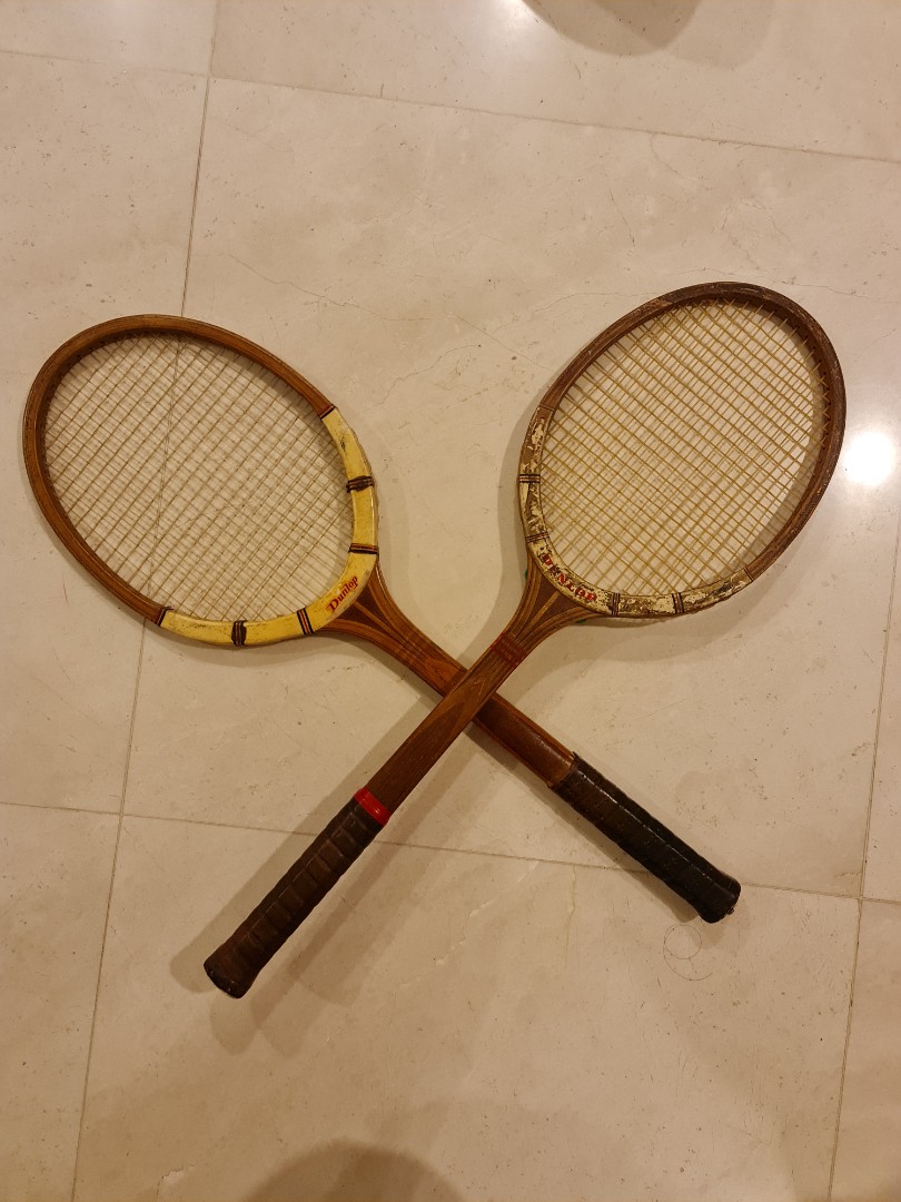 Vintage tennis rackets, Hobbies & Toys, Memorabilia & Collectibles ...