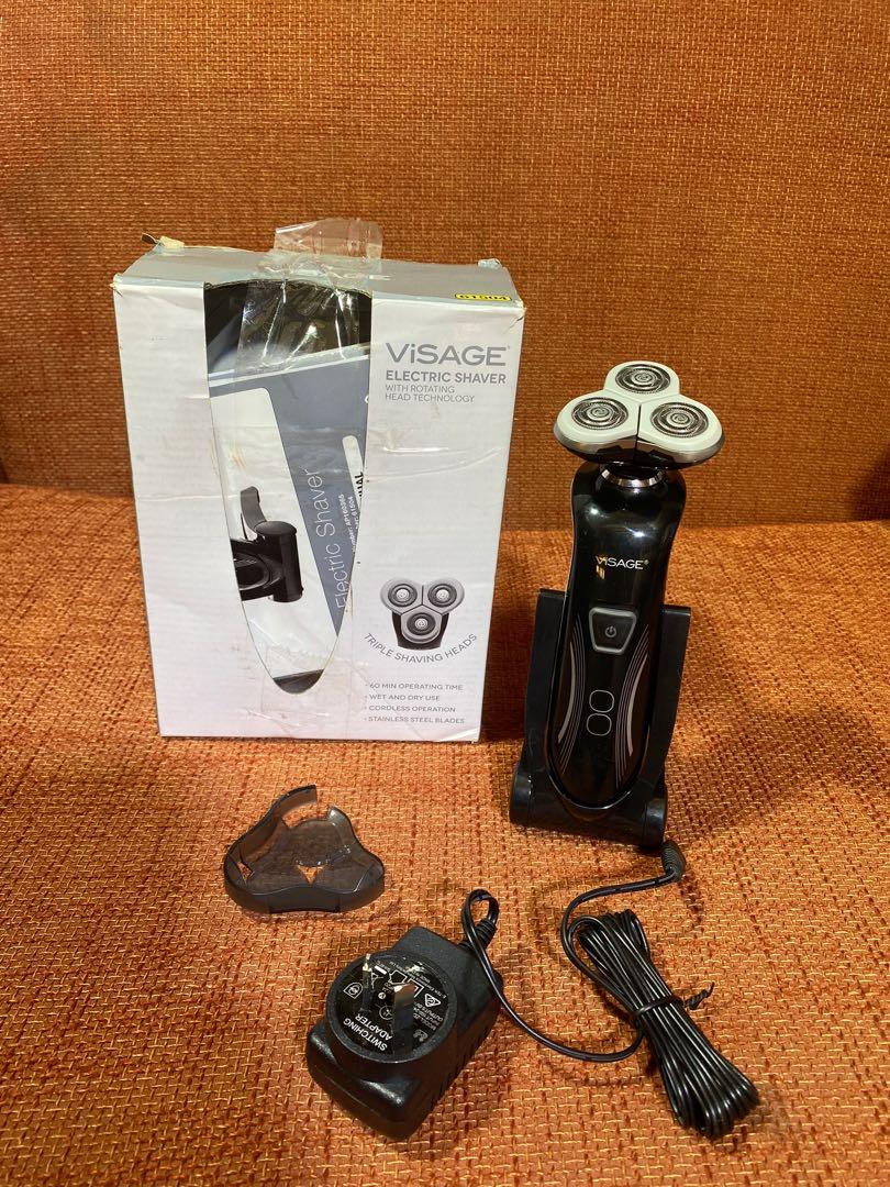 Visage Electric Shaver with Rotating Head Technology, Beauty & Personal ...