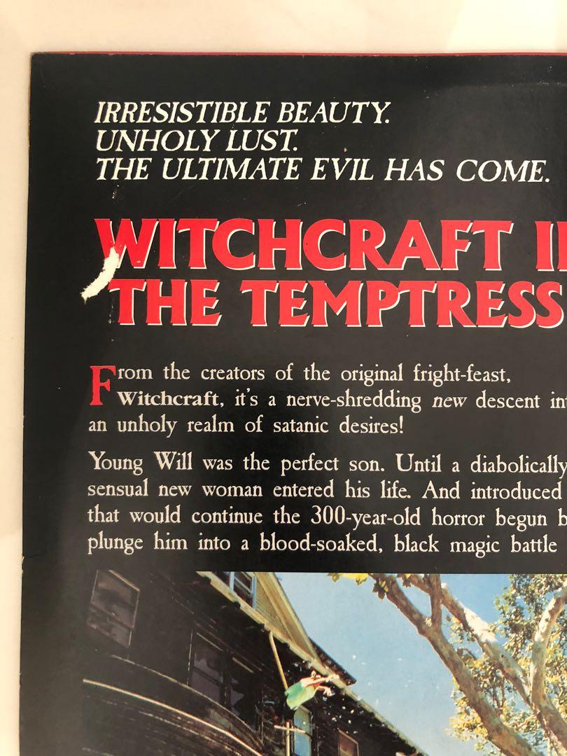 Witchcraft II The Temptress Laserdisc LD Mark Woods, Hobbies & Toys ...