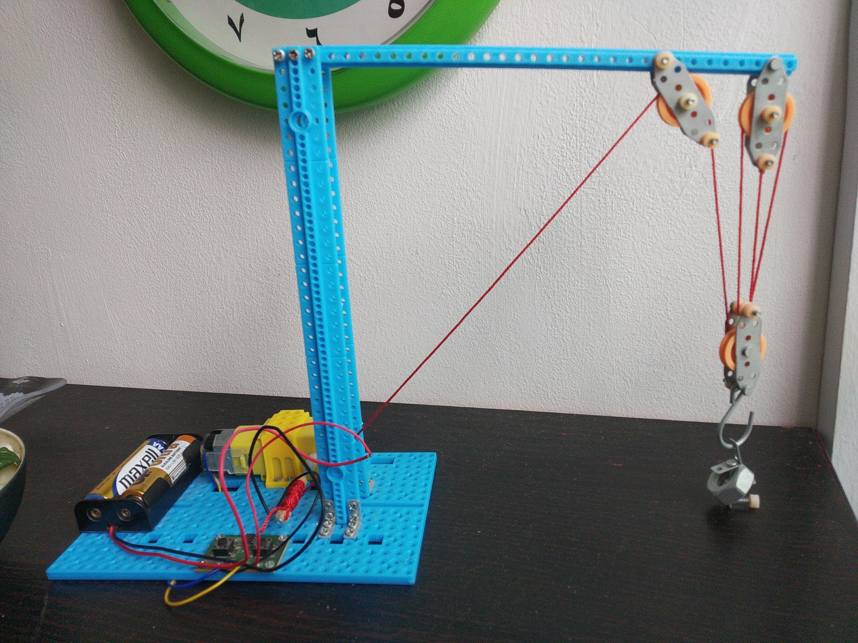 Working pulley science project., Hobbies & Toys, Toys & Games on Carousell