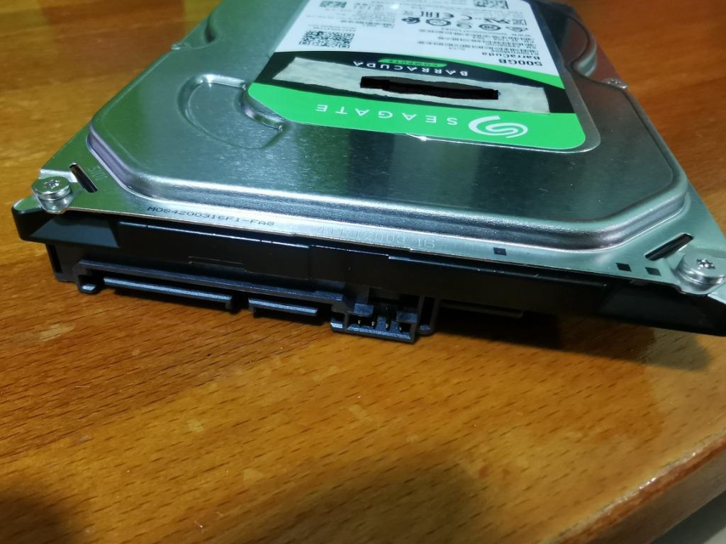 Seagate 3.5" Desktop Hardrive 500GB, Computers & Tech, Parts ...