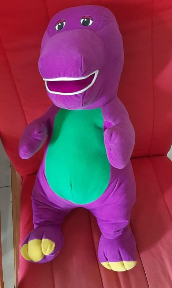 Barney teddy original, Hobbies & Toys, Toys & Games on Carousell