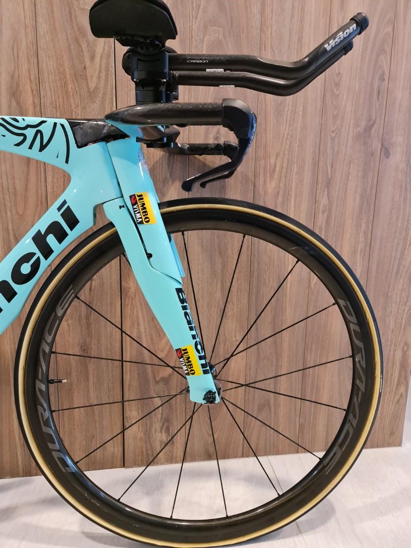 Bianchi Aquila CV TT Size S - Team Jumbo Visma, Sports Equipment ...