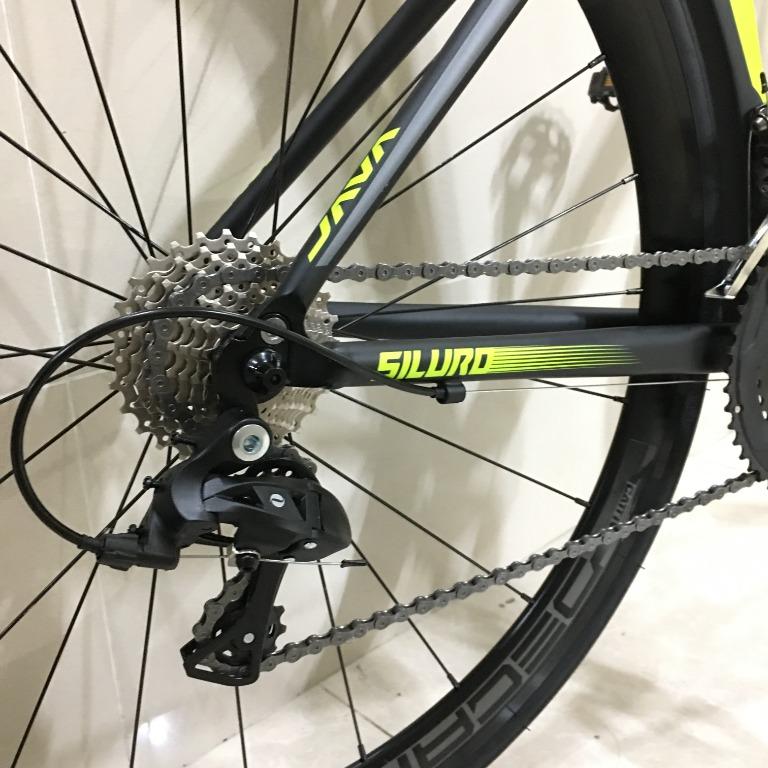 Black Yellow NEW ARRIVAL JAVA SILURO 2 ROAD BIKE 18 speeds, 運動產品, 單車及配件 ...