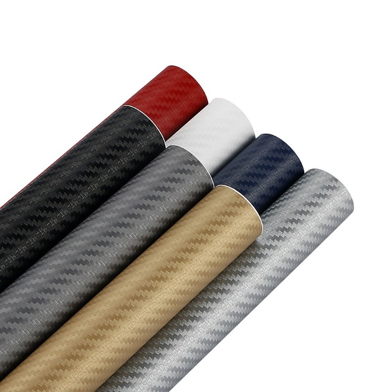 Carbon Fiber Vinyl Sticker Wrap 30x127cm (sheet roll film paper decal ...