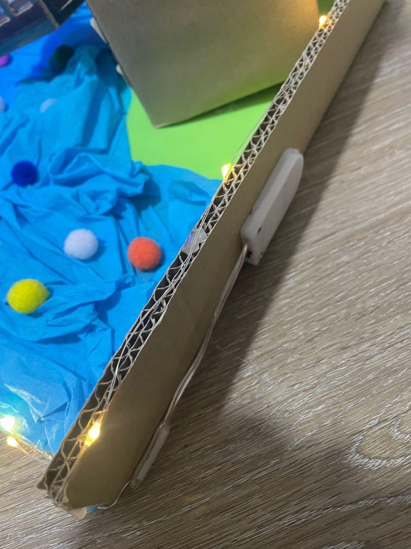 Cardboard Cable-Car with Lights (Recycle Project), Hobbies & Toys, Toys ...