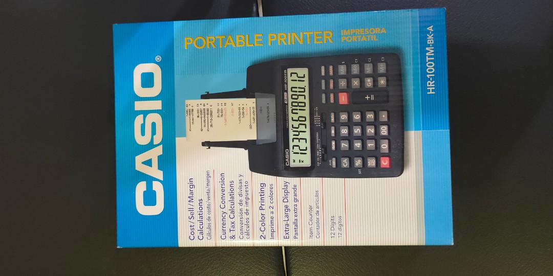 Casio calculator printer, TV & Home Appliances, Other Home Appliances ...
