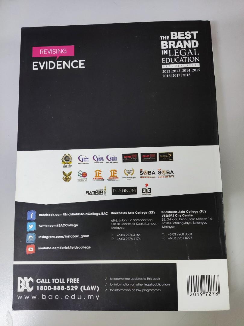 CLP Evidence Revision Guide, Hobbies & Toys, Books & Magazines ...