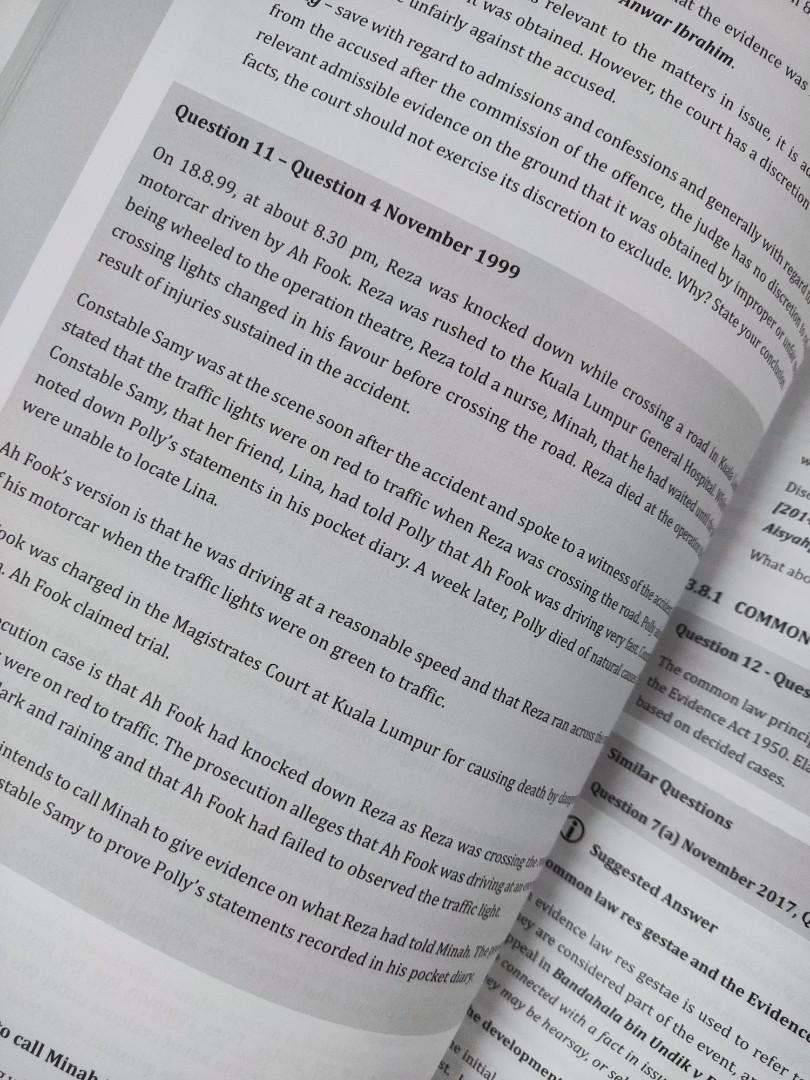 CLP Evidence Revision Guide, Hobbies & Toys, Books & Magazines ...