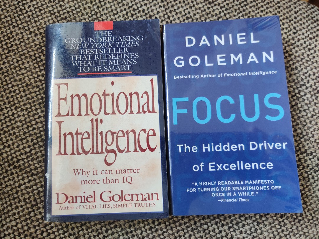 Daniel Goleman books (Emotional Intelligence, Focus), Hobbies & Toys ...