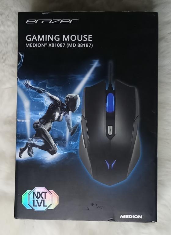 ERAZER Medion X81087 (MD 88187) Wired Gaming Mouse, Computers & Tech ...