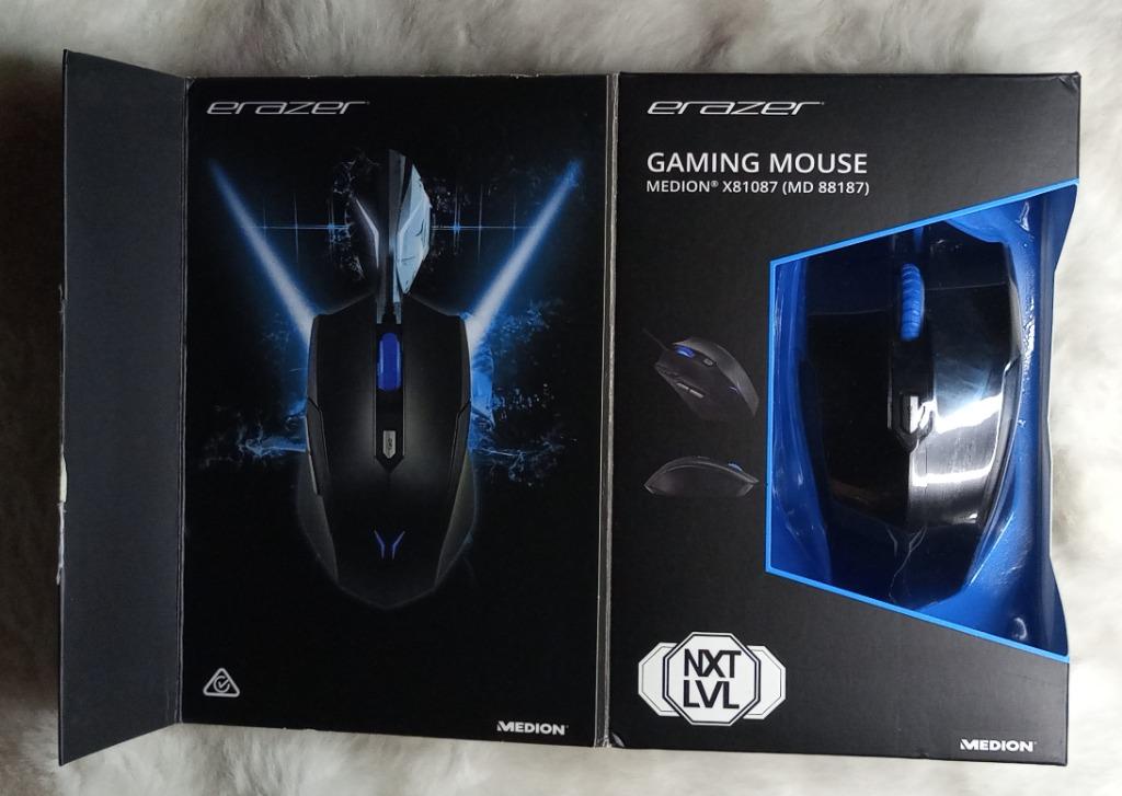 ERAZER Medion X81087 (MD 88187) Wired Gaming Mouse, Computers & Tech ...