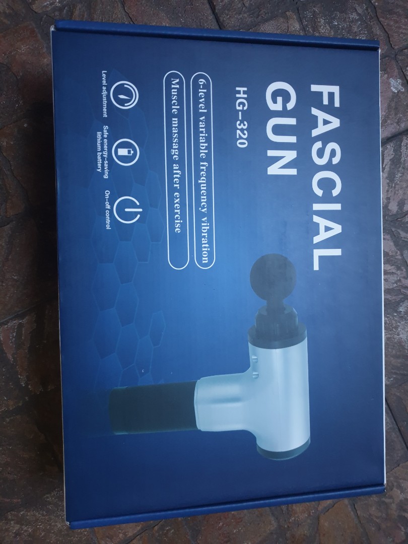 Fascial Gun, Health & Nutrition, Massage Devices on Carousell