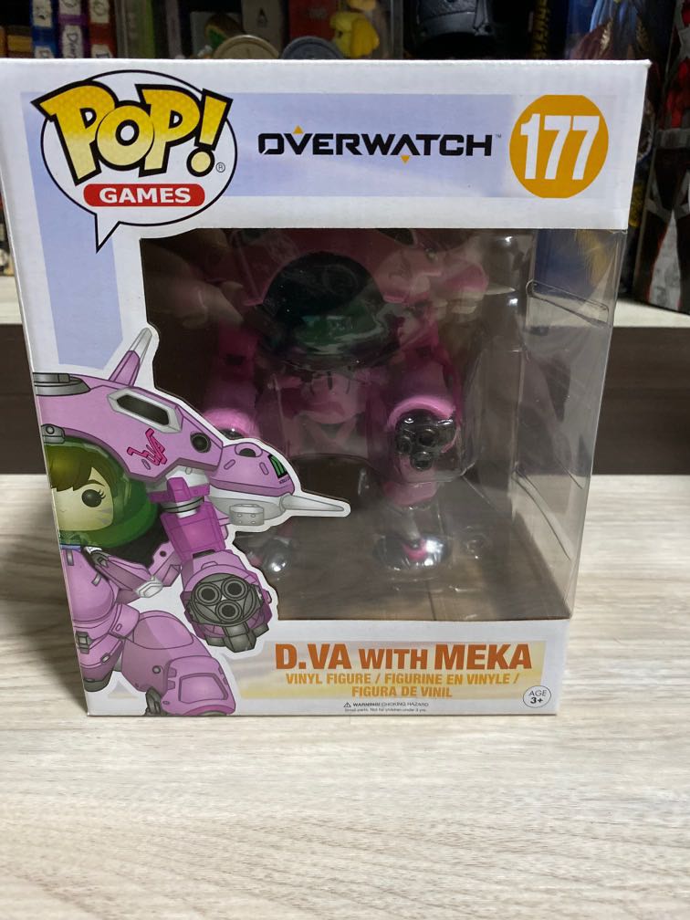 Funko Overwatch D.Va with Meka, Hobbies & Toys, Toys & Games on Carousell