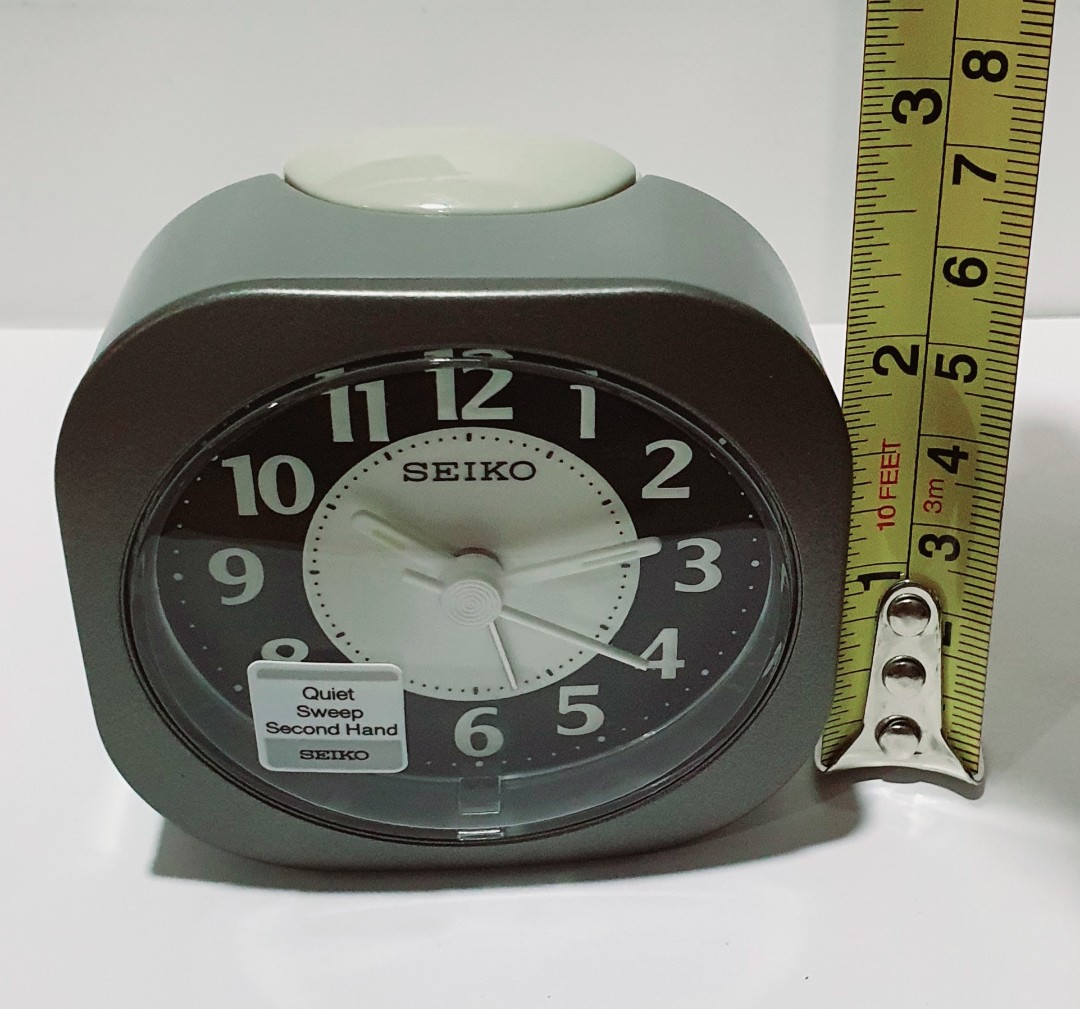 SEIKO mini alarm clock, Furniture & Home Living, Home Decor, Clocks on ...