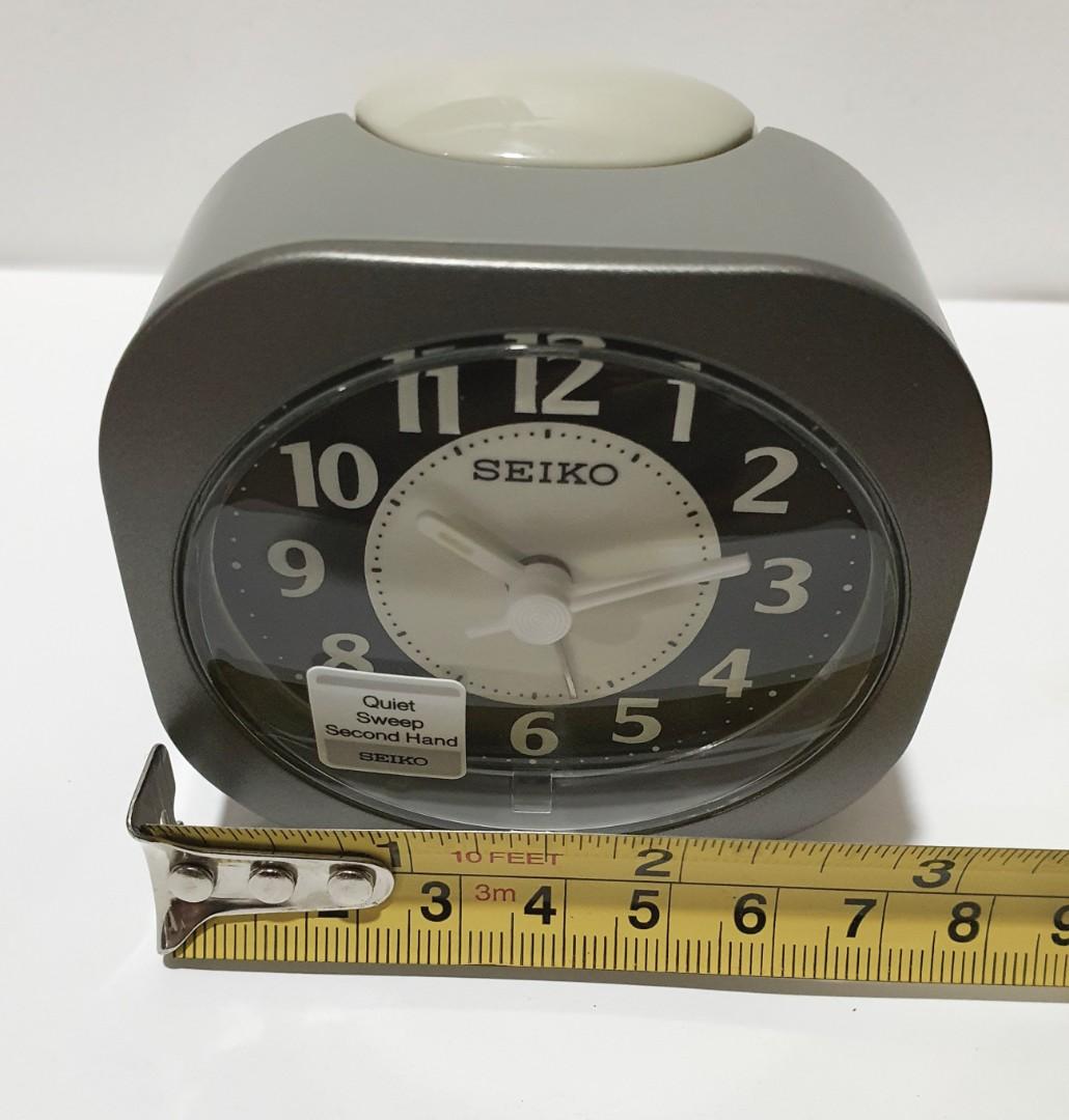 SEIKO mini alarm clock, Furniture & Home Living, Home Decor, Clocks on ...