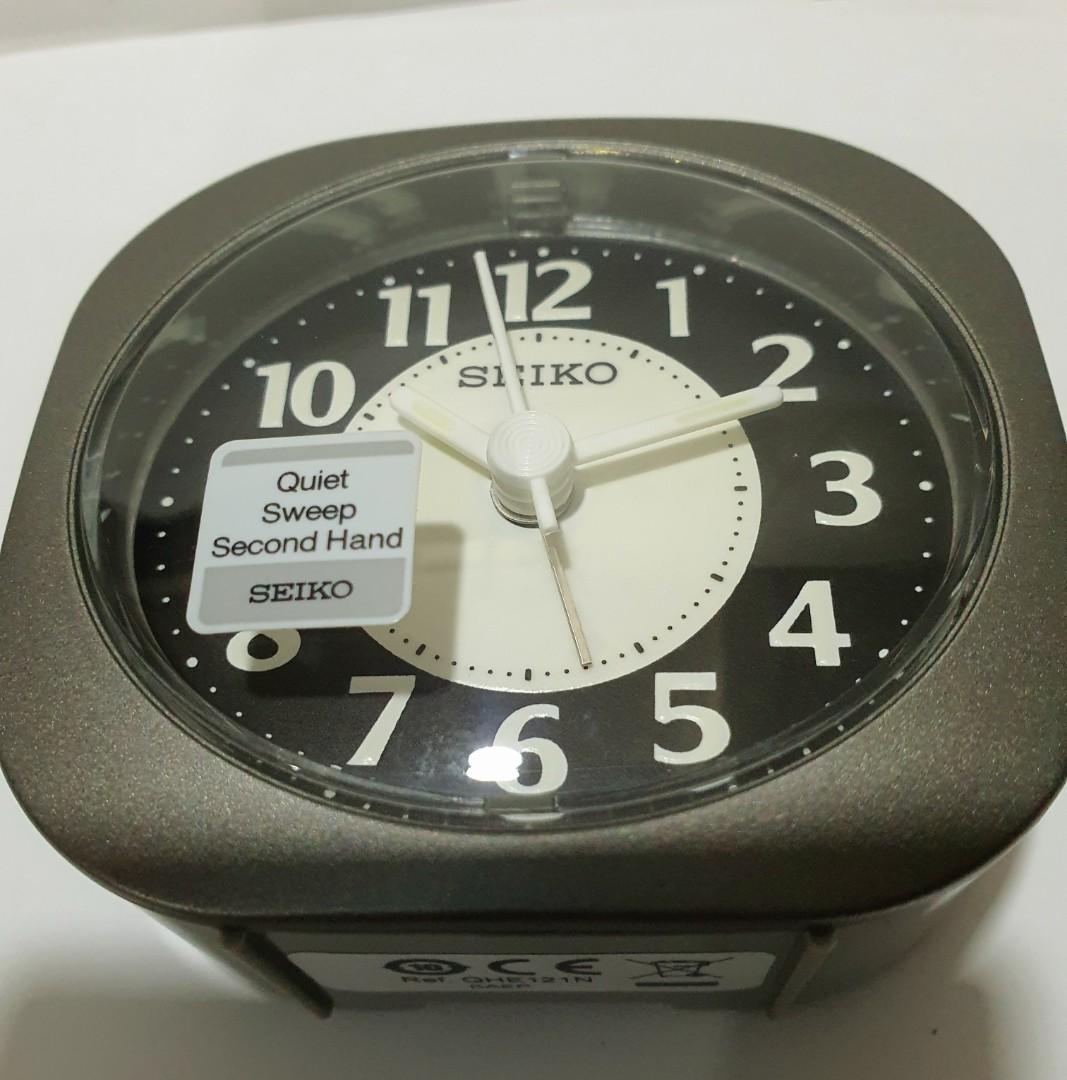 SEIKO mini alarm clock, Furniture & Home Living, Home Decor, Clocks on ...