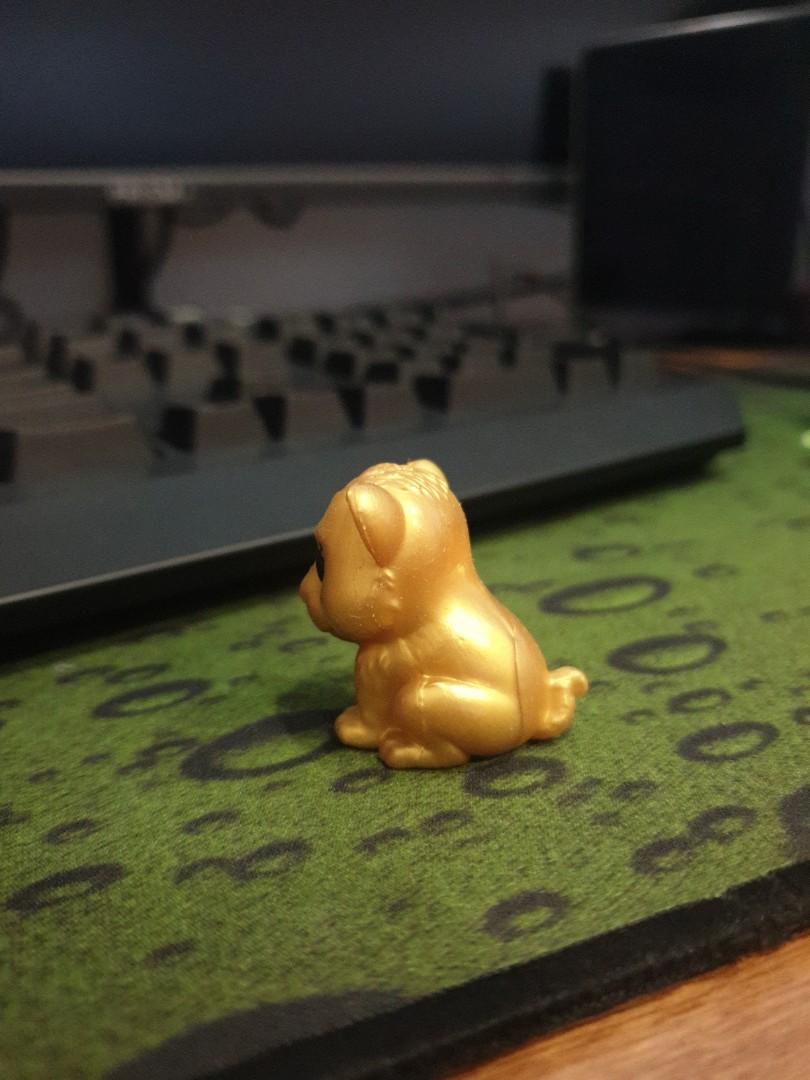 Gold Rare Ooshies. Lion King, Hobbies & Toys, Toys & Games on Carousell