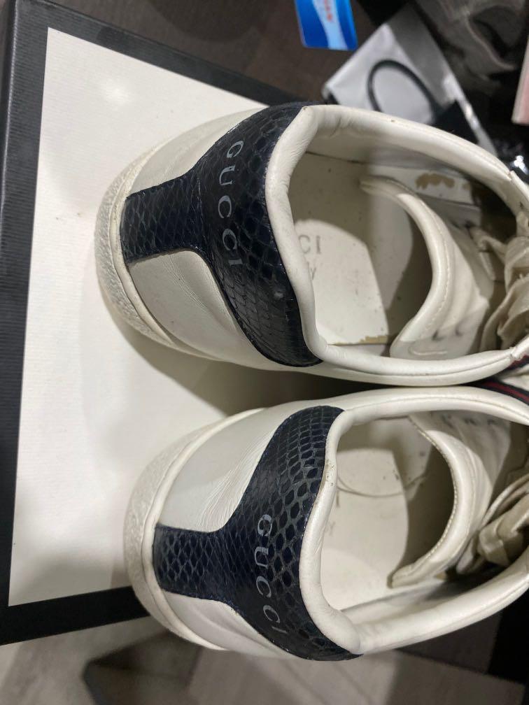 Gucci Ace Blue, Women's Fashion, Footwear, Sneakers on Carousell