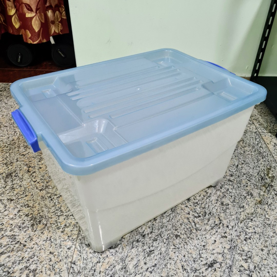 Japan Home storage box with wheels, Furniture & Home Living, Home ...