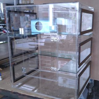 Acrylic chinchilla cage store