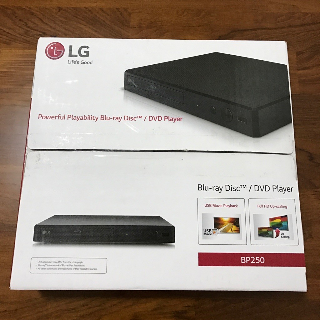 LG BP250 Blu-ray Player/DVD Player, TV & Home Appliances, TV ...