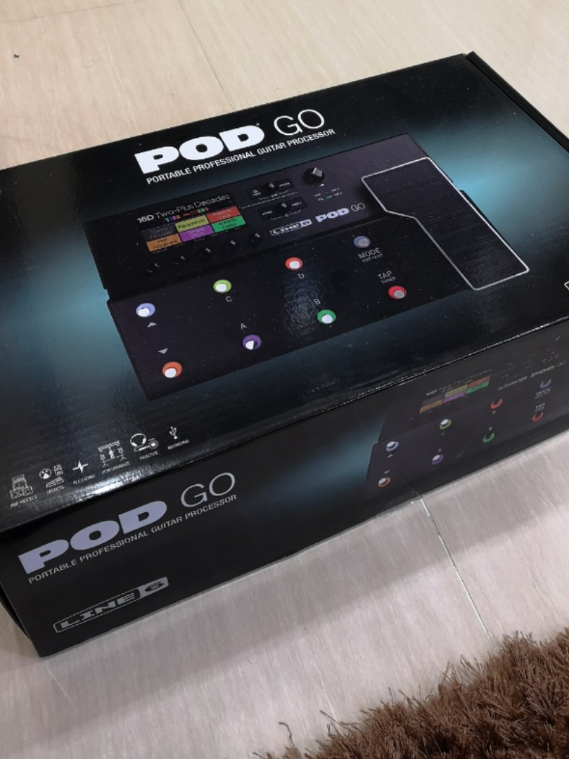 Line 6 Pod Go, Hobbies & Toys, Music & Media, Music Accessories on ...