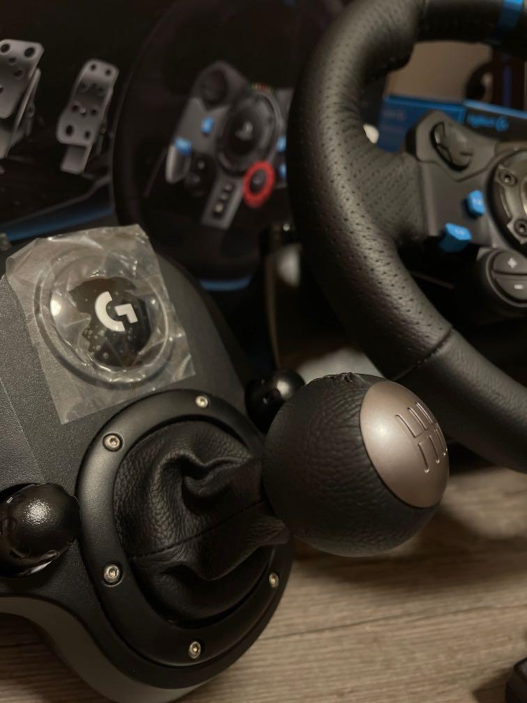 Logitech G29 Steering wheel + Shifter (W/ BOX), Video Gaming, Video ...