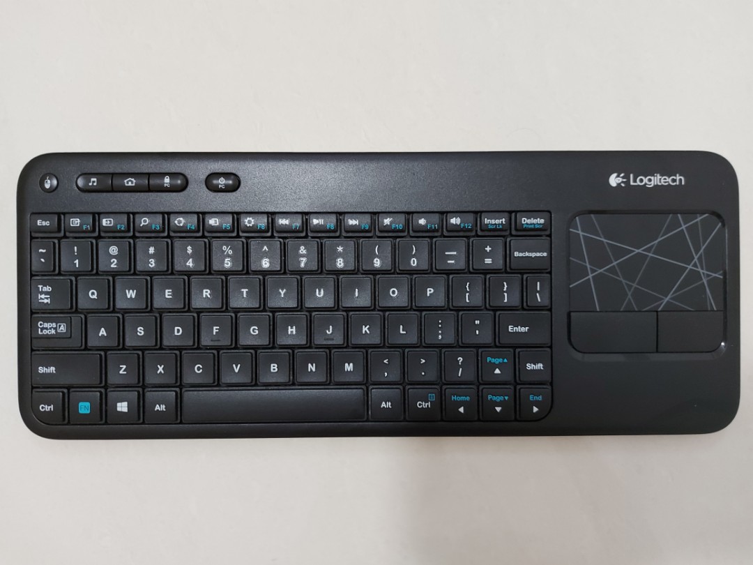 Logitech Wireless Touchpad Keyboard, TV & Home Appliances, TV ...