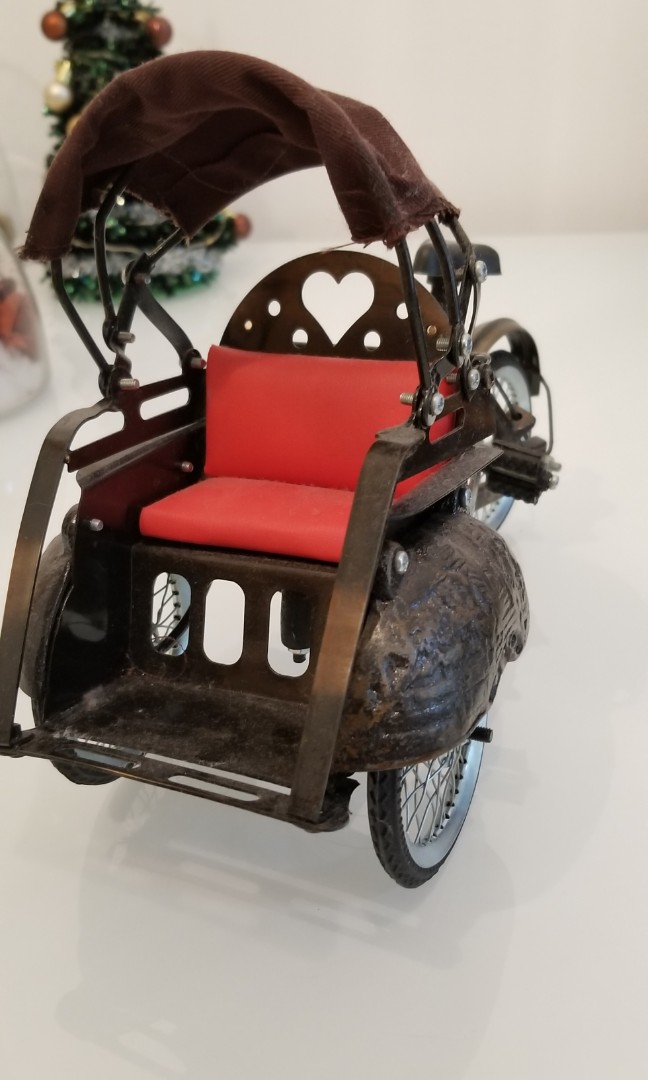 Miniature Rickshaw Bali, Furniture & Home Living, Home Decor, Other ...