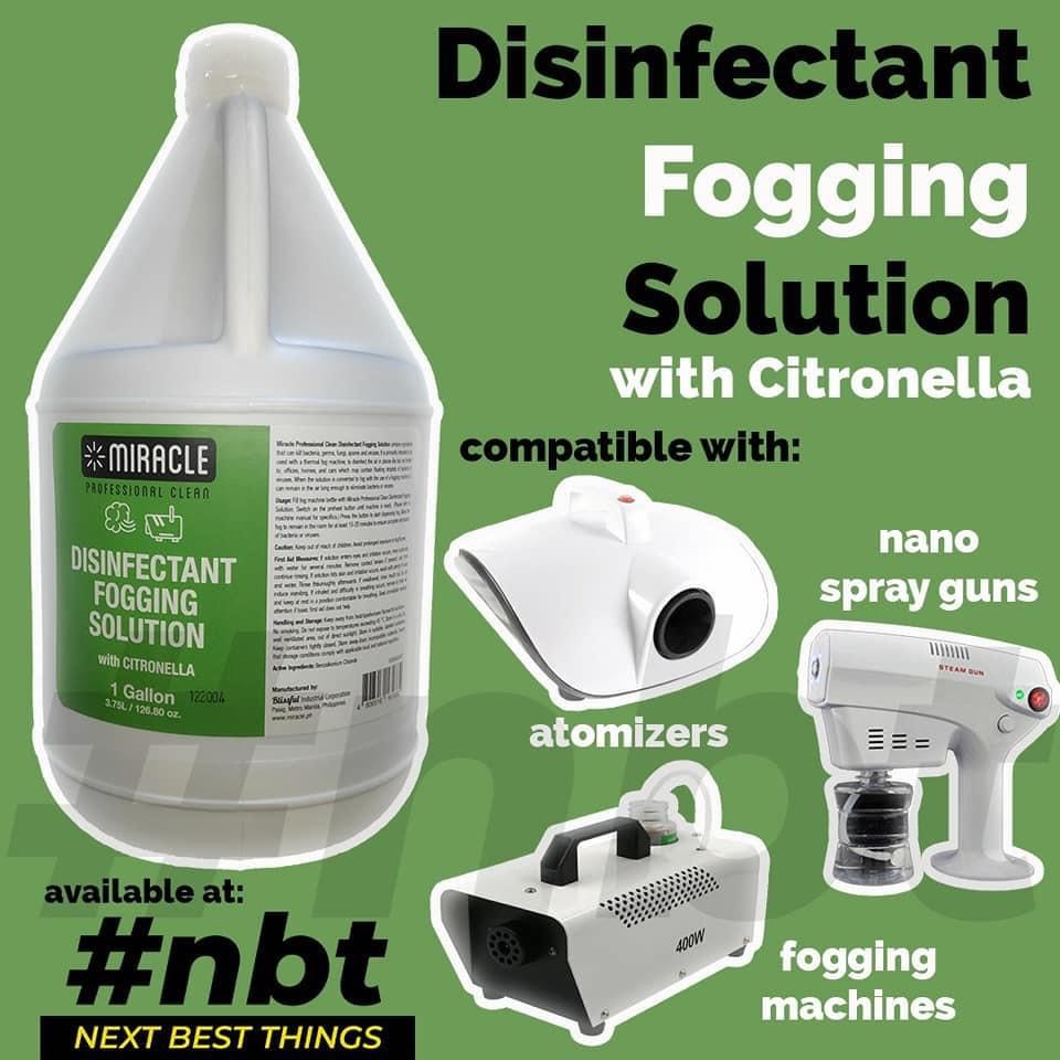 Miracle Disinfectant Fogging Solution, Beauty & Personal Care ...