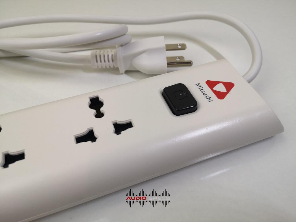 Mitsushi M904u 250v 2500w With 4 Usb Charging Universal Outlet And Switch 2 Meter Extension