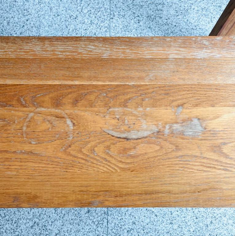 MUJI OAK TABLE / BENCH (SOLID WOOD, ORIGINAL FURNITURE), Furniture ...