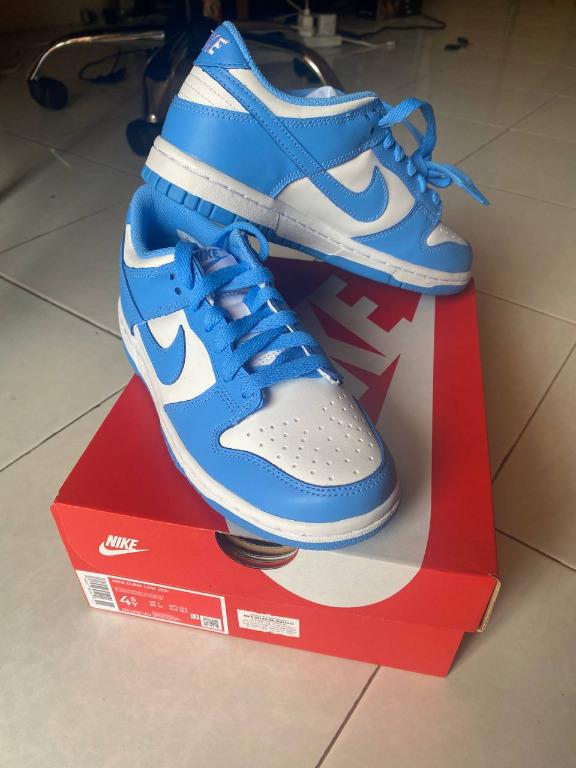 Nike Dunk Low UNC (GS), Men's Fashion, Footwear, Sneakers on Carousell