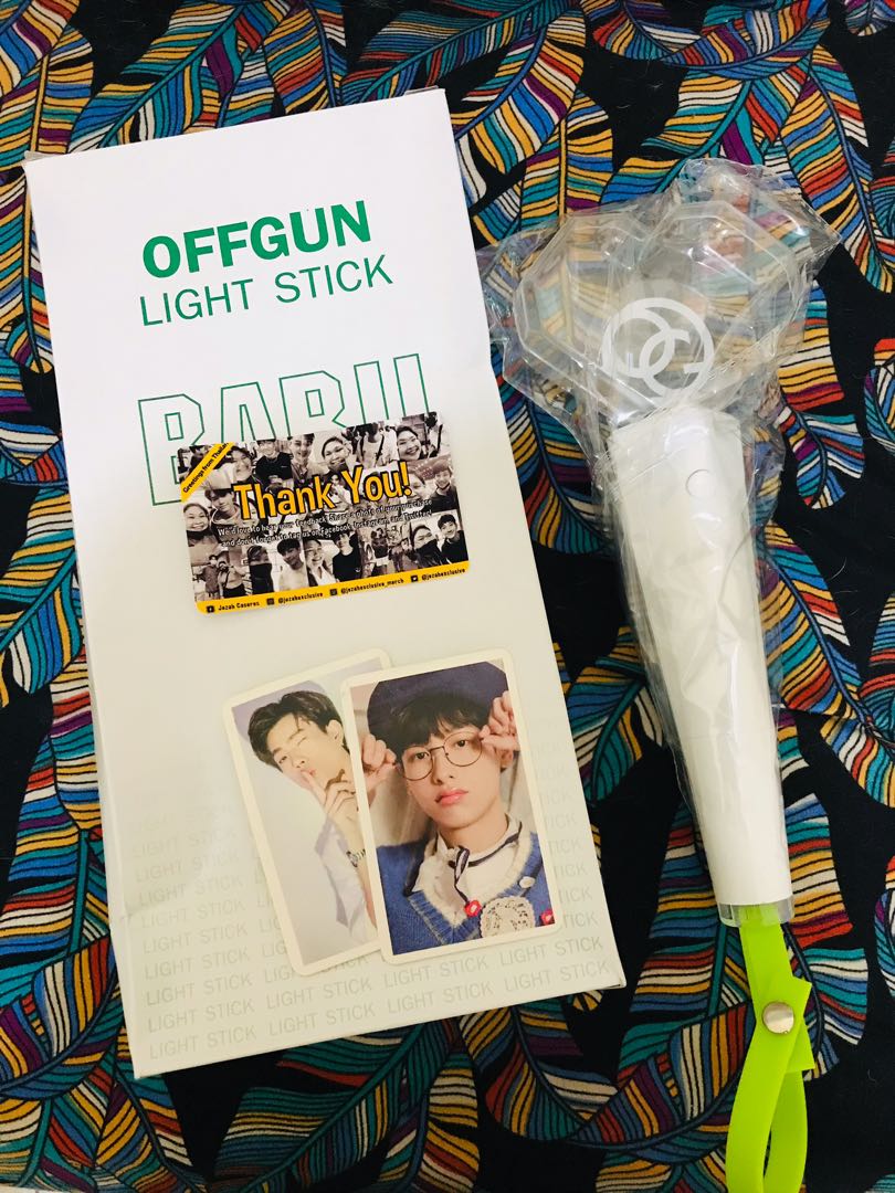 OFFGUN LIGHTSTICK - BABII GUN ATTHAPHAN OFF JUMPOL, Hobbies & Toys ...