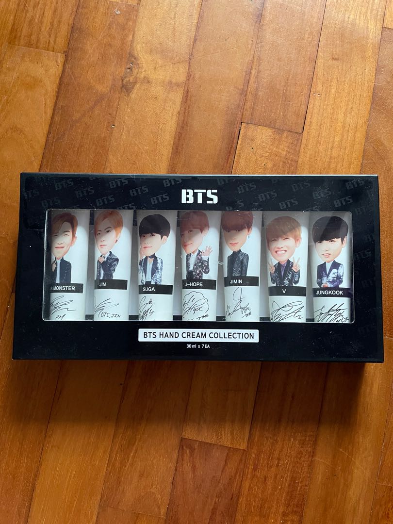 OFFICIAL BTS Hand Cream Collection, Hobbies & Toys, Memorabilia ...