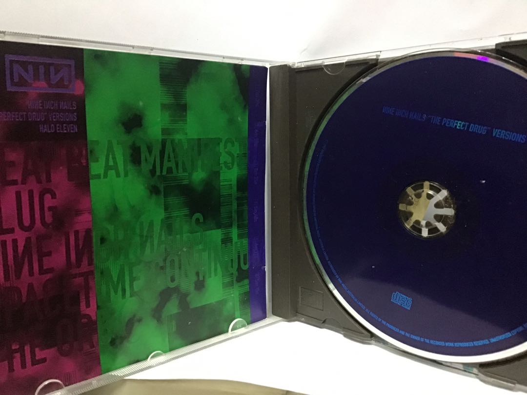 CD NIN Nine Inch Nails - The Perfect Drug OOP 1997 ORIGINAL PRESS ...