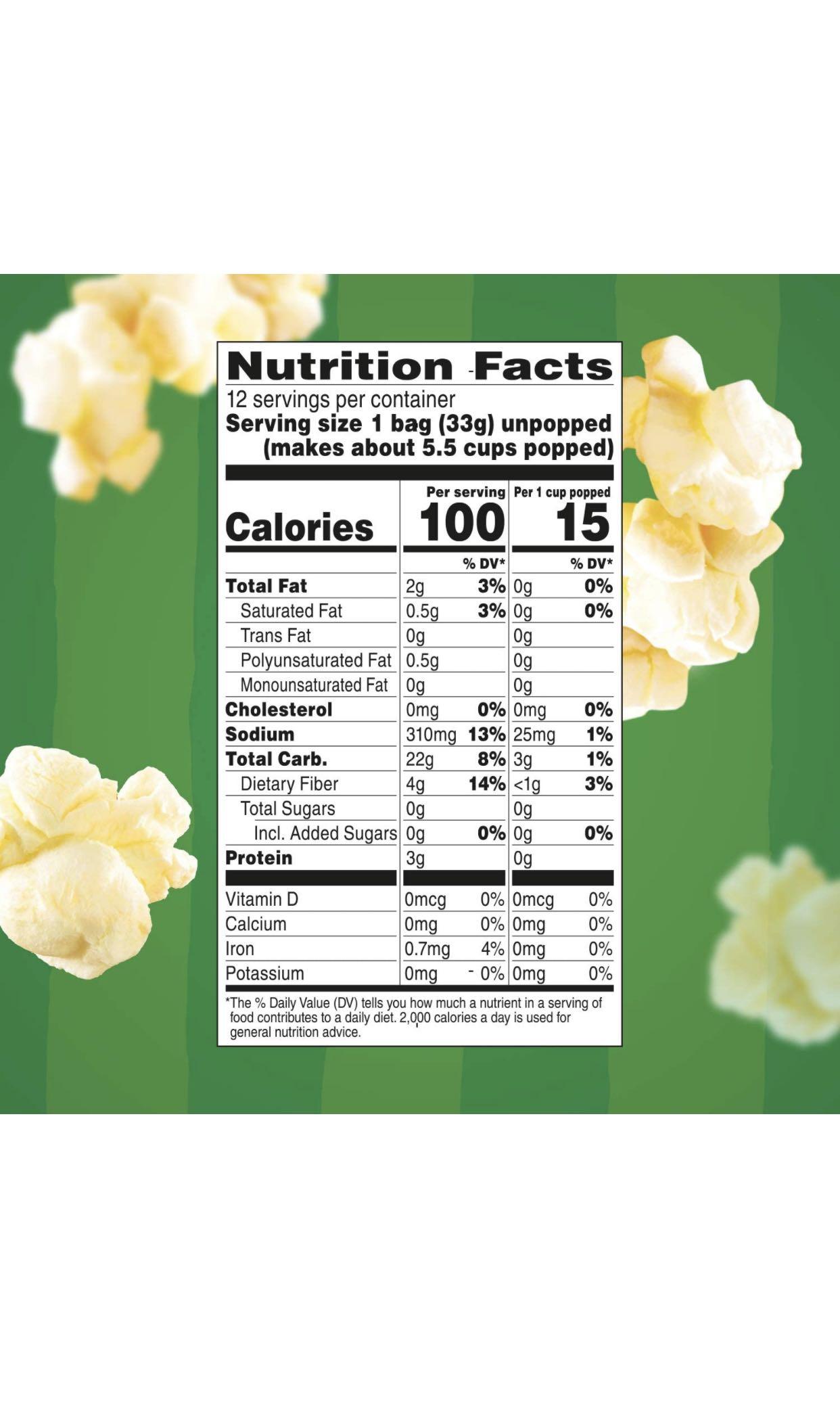 Orville Redenbacher’s SmartPop Butter Microwave Popcorn (12 Packs ...