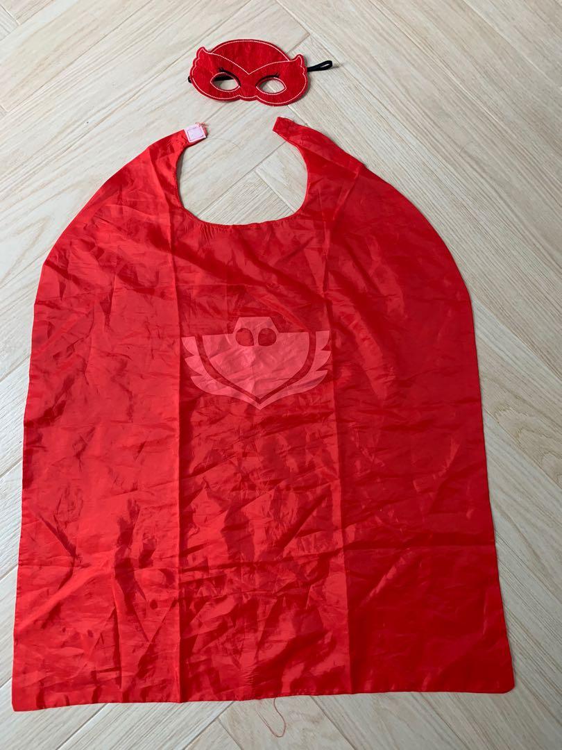 Pj masks cape costume gecko owlette catboy, Hobbies & Toys, Toys ...