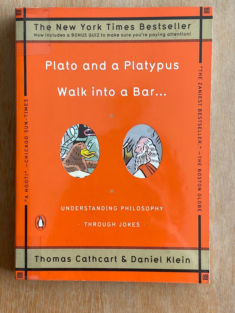 Plato and a Platypus walk into a bar..., Hobbies & Toys, Books ...