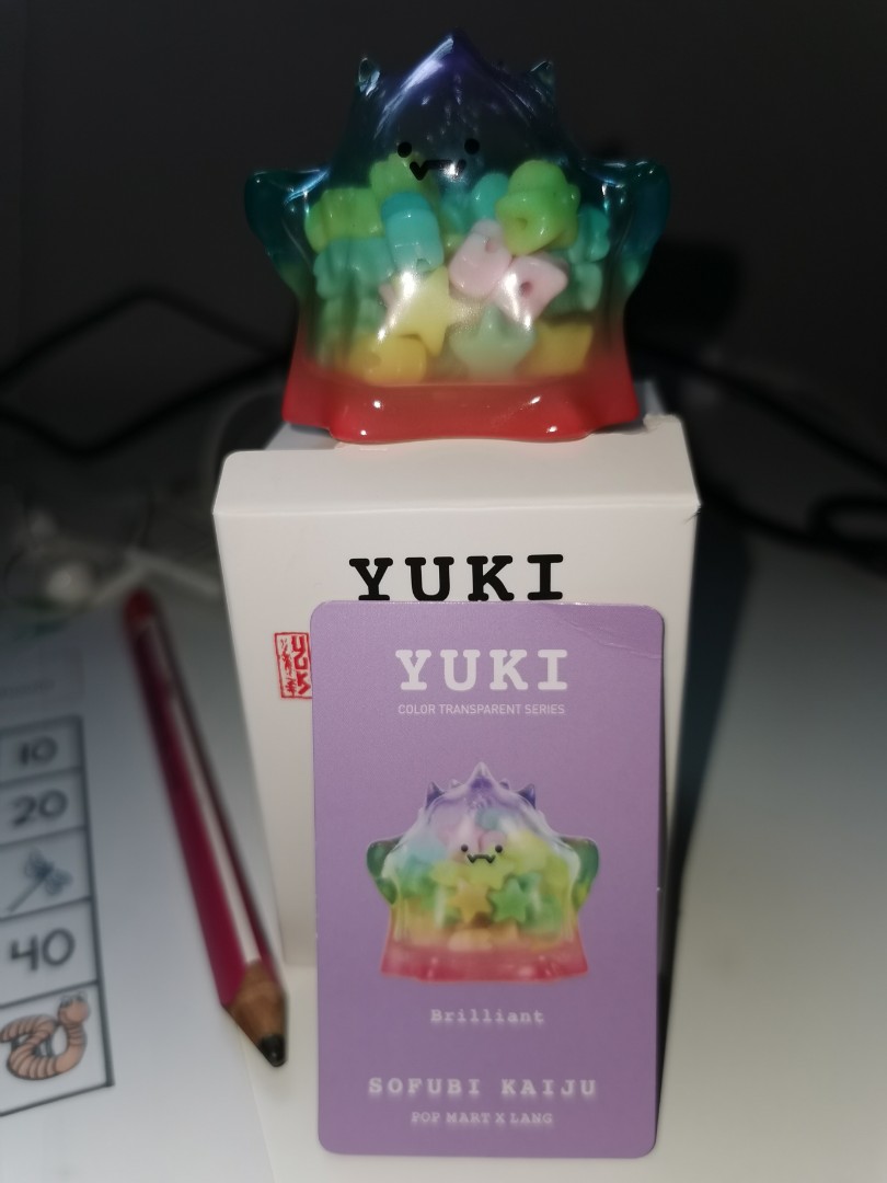 POPMART YUKI TRANSPARENT SERIES, Hobbies & Toys, Toys & Games on Carousell