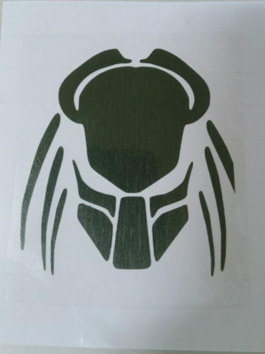 Predator (Black /White ) vinyl sticker, Car Accessories, Accessories on ...