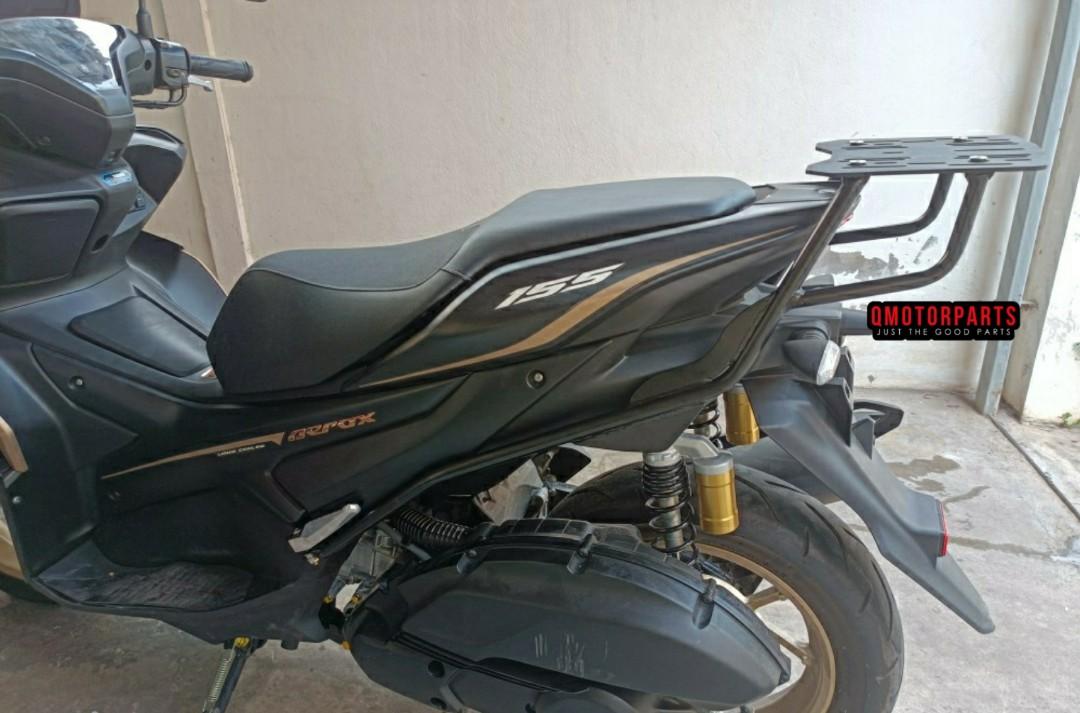 (Preorder) Yamaha Aerox V2 2021 Rack Top Box, Motorcycles, Motorcycle ...