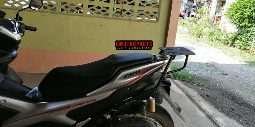 (Preorder) Yamaha Aerox V2 2021 Rack Top Box, Motorcycles, Motorcycle ...