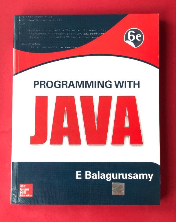 Programming with Java, Hobbies & Toys, Books & Magazines, Textbooks on ...