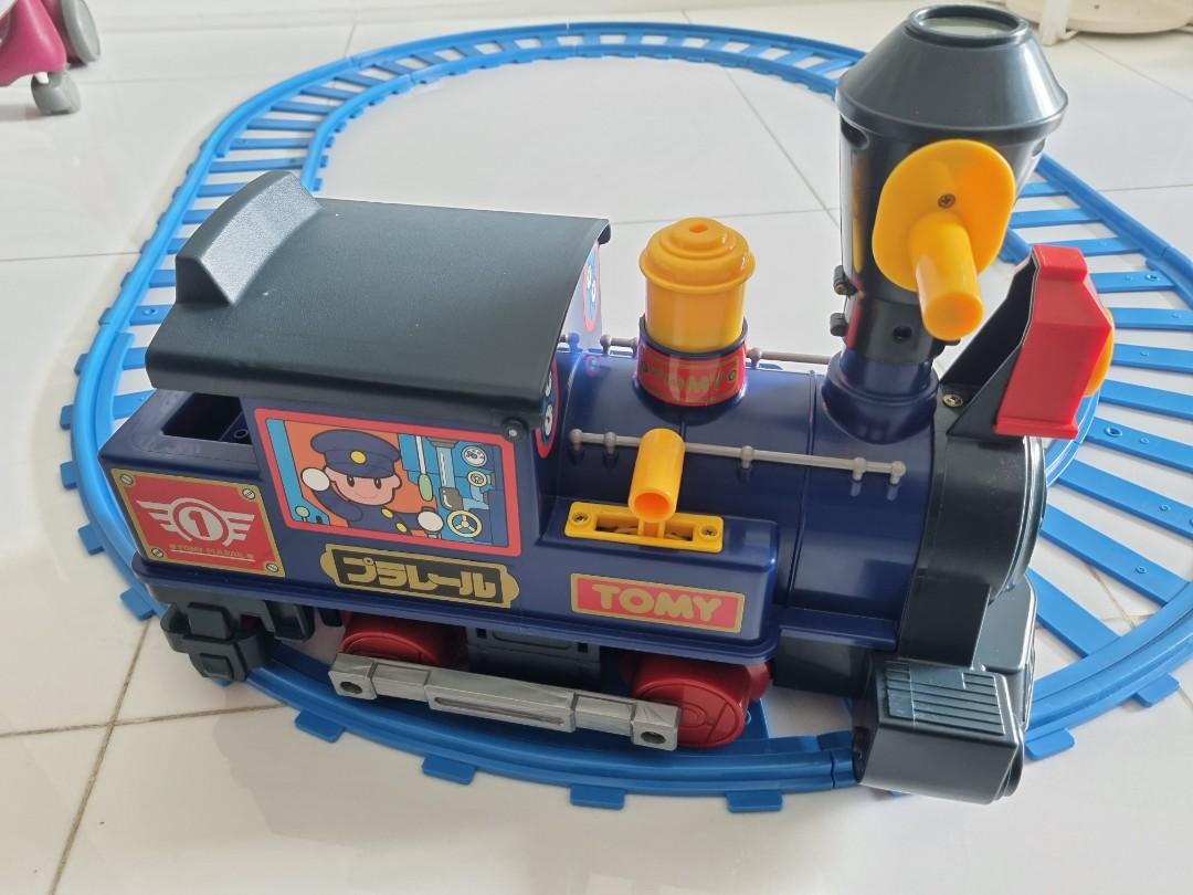 Rare Tomy Train Ride on, Hobbies & Toys, Toys & Games on Carousell