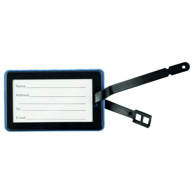 Rectangle Colourful Luggage Tag, Hobbies & Toys, Travel, Travel ...