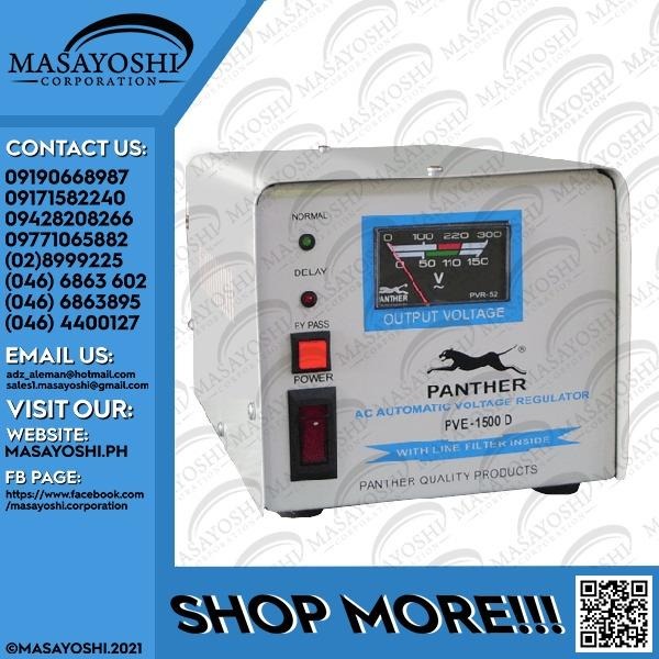 Relay Type AVR w/ Power on Delay 1500Watts | Output Voltage | Voltage ...